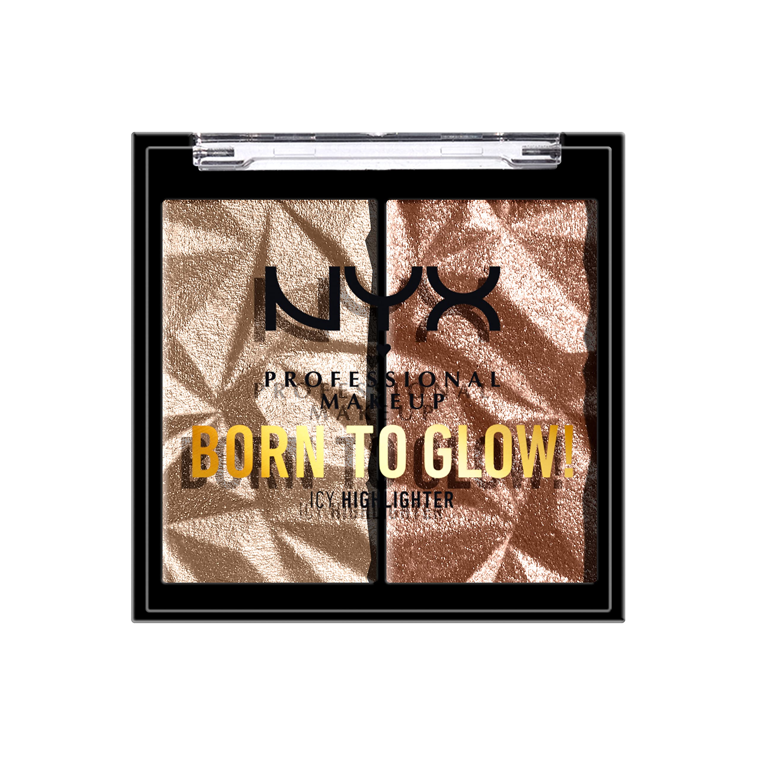 NYX PROFESSIONAL MAKEUP Born To Glow Icy Highlighter Duo - Platinum Status