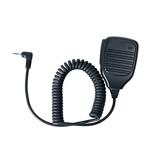 Klykon Speaker Mic Shoulder Handheld Microphone for 1 PIN 2.5MM Motorola Talkabout Walkie Talkie 2 Way Radio MD200TPR MH230R MR350R MS350R MT350R MG160A MH230TPR