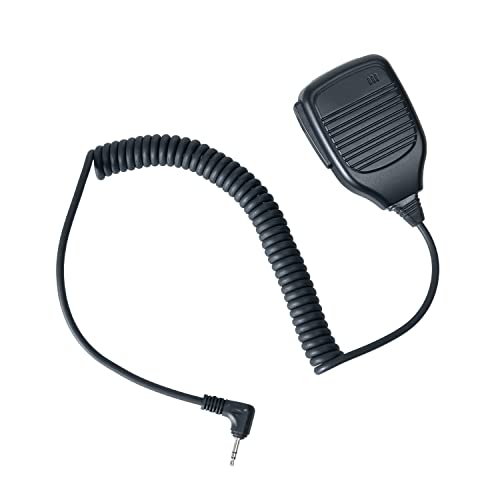 Klykon Speaker Mic Shoulder Handheld Microphone for 1 PIN 2.5MM Motorola Talkabout Walkie Talkie 2 Way Radio MD200TPR MH230R MR350R MS350R MT350R MG160A MH230TPR