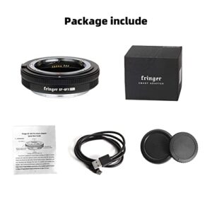 Fringer EF-GFX Pro Auto Focus Camera Mount, Lens Adapter Ring Compatible with Canon EF to Fuji GFX100/ GFX100S, Sigma, Tamron EF Lens