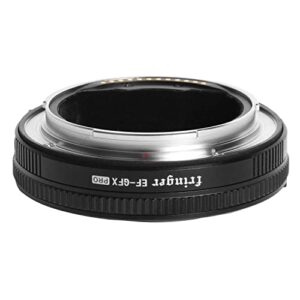 Fringer EF-GFX Pro Auto Focus Camera Mount, Lens Adapter Ring Compatible with Canon EF to Fuji GFX100/ GFX100S, Sigma, Tamron EF Lens