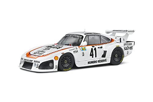 solido S1807201 1:18 Porsche 935 K3#41 24h Le Mans 1979 Collectible Miniature car, Multi