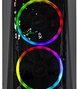 Skytech Gaming Blaze II Gaming Computer PC Desktop - Intel Core-i5 10400F 2.9GHz, GTX 1660 Super 6G, 500GB SSD, 16GB DDR4 3200, RGB, AC WiFi, Windows 10 Home 64-bit