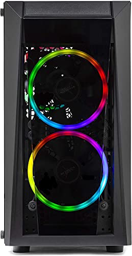 Skytech Gaming Blaze II Gaming Computer PC Desktop - Intel Core-i5 10400F 2.9GHz, GTX 1660 Super 6G, 500GB SSD, 16GB DDR4 3200, RGB, AC WiFi, Windows 10 Home 64-bit