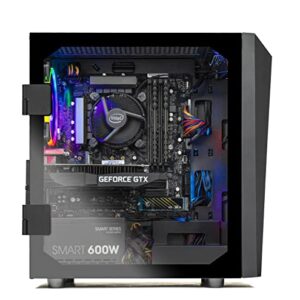 Skytech Gaming Blaze II Gaming Computer PC Desktop - Intel Core-i5 10400F 2.9GHz, GTX 1660 Super 6G, 500GB SSD, 16GB DDR4 3200, RGB, AC WiFi, Windows 10 Home 64-bit