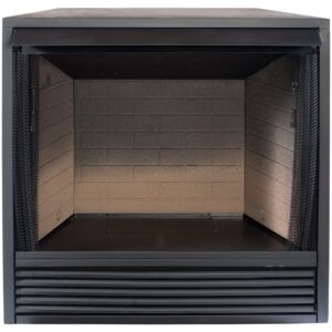 procom 32in. universal ventless firebox insert - zero clearance design - model# pc32vfc-r (renewed)