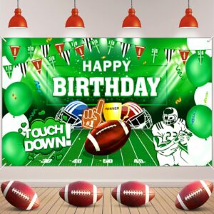 football birthday party decorations super football bowl game backdrop banner football background backdrop football theme birthday party supplies touchdown banner football birthday party decor