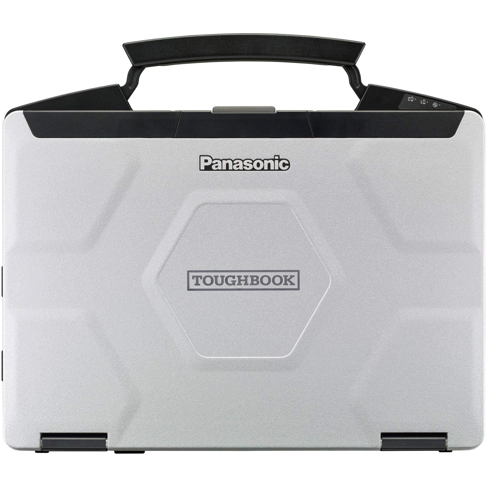 Panasonic Toughbook 54, CF-54 MK3, 14-inch FHD, Gloved Multi-Touch, Intel Core i5-7300U @ 2.60GHz, 16GB RAM, 256GB SSD, 4G LTE, Dedicated GPS, Webcam, Backlit Keyboard, Windows 10 Pro (Renewed)