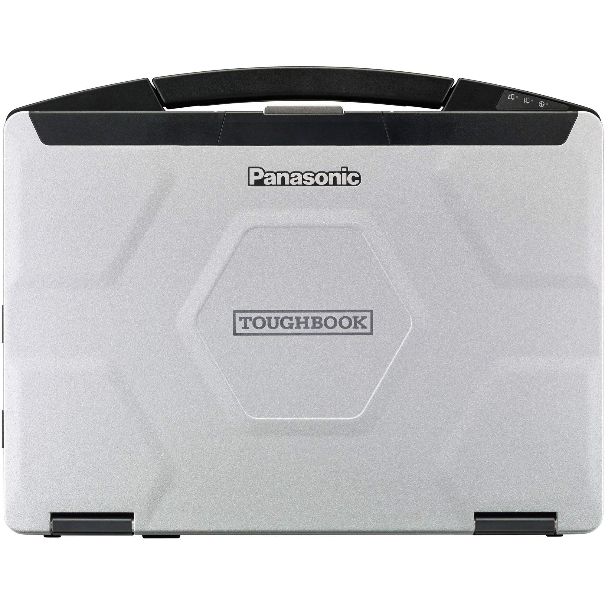 Panasonic Toughbook 54, CF-54 MK3, 14-inch FHD, Gloved Multi-Touch, Intel Core i5-7300U @ 2.60GHz, 16GB RAM, 256GB SSD, 4G LTE, Dedicated GPS, Webcam, Backlit Keyboard, Windows 10 Pro (Renewed)