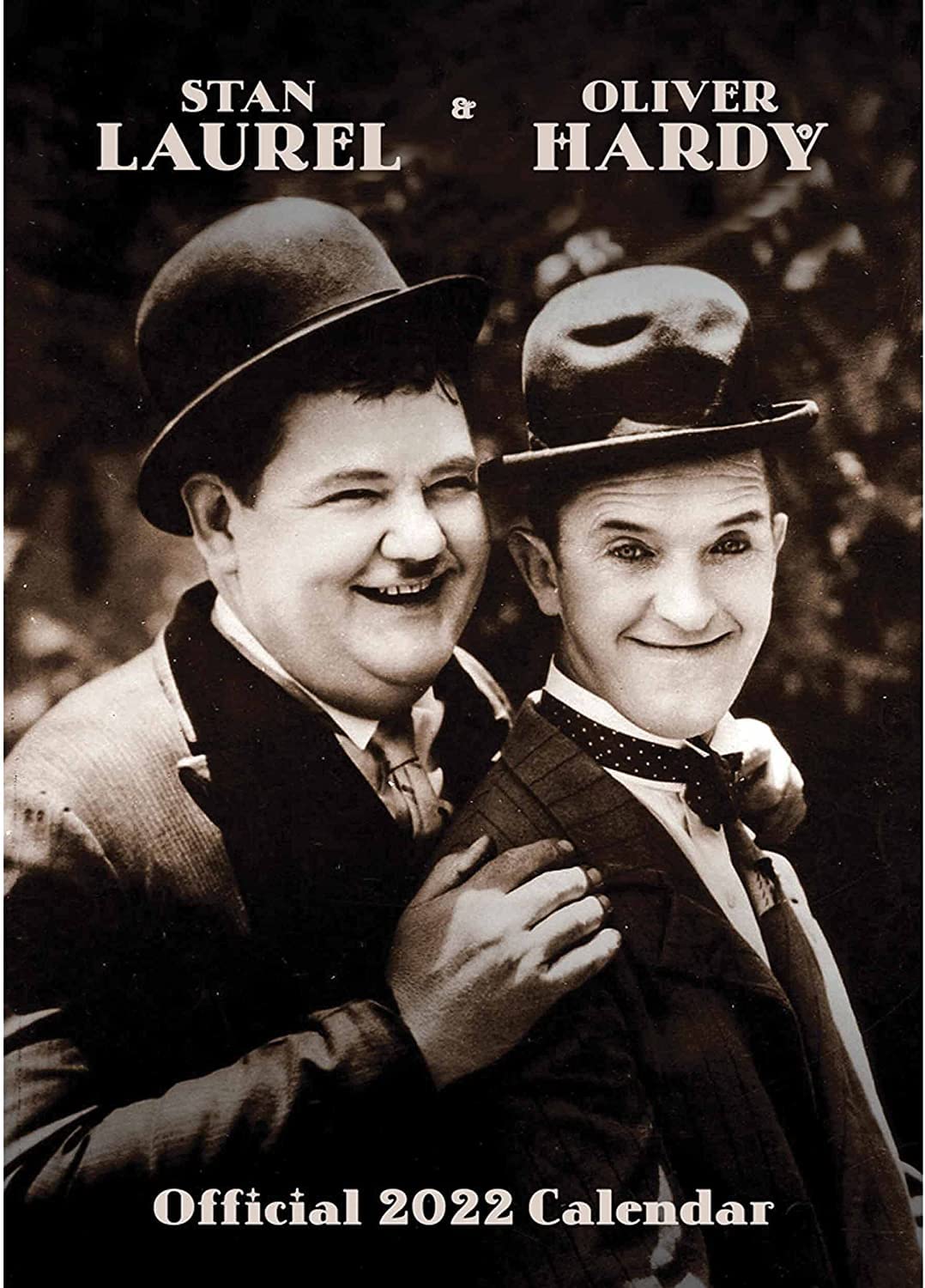 2024 LAUREL AND HARDY CALENDAR WITH 2 FREE YEAR PLANNERS (20 DOLLAR VALUE)