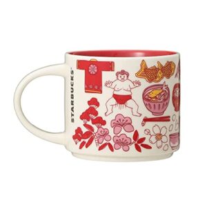 Starbucks Been There Series Japan 2021 Ceramic Coffee Mug, 14 Oz