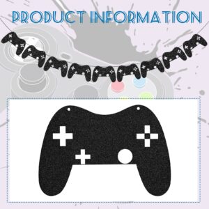 2 Pieces Video Game Controller Banner Game Controller Birthday Party Supplies Game on Birthday Decorations Game Themed Birthday Garland Video Game Party Decorations