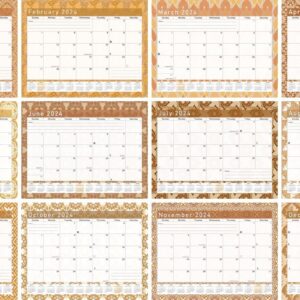 2024 Calendar 12 Months Student Calendar/Planner for 3-Ring Binder, Desk, or Wall -v025