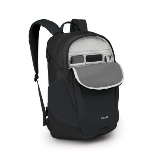 Osprey Flare Everyday Laptop Backpack, Black