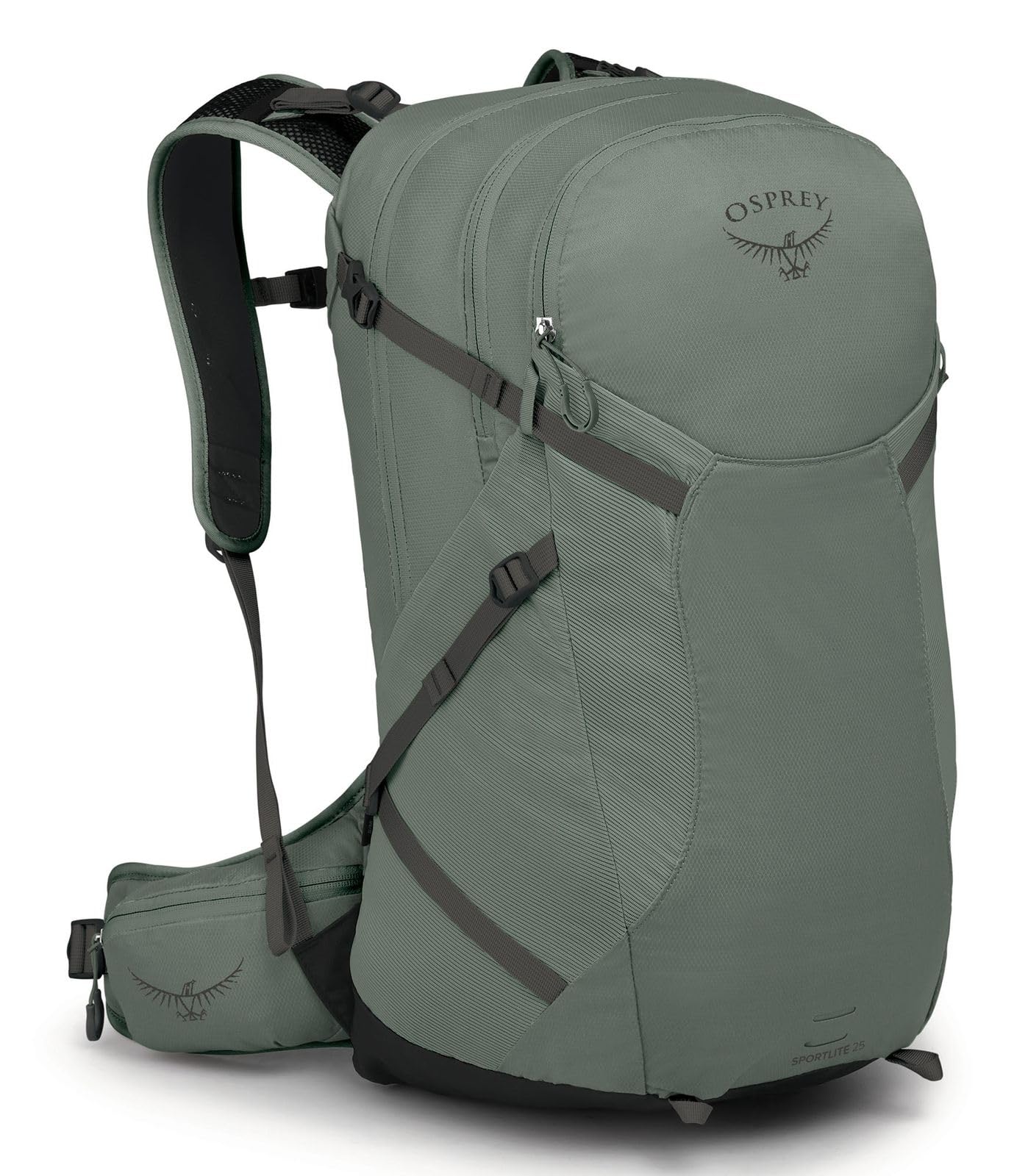 Osprey Sportlite 25L Unisex Hiking Backpack, Pine Leaf Green, M/L