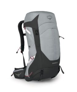 osprey stratos 36l men's hiking backpack, smoke grey