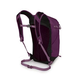 Osprey Sportlite 20L Unisex Hiking Backpack, Aubergine Purple