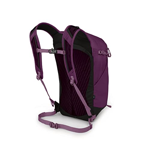 Osprey Sportlite 20L Unisex Hiking Backpack, Aubergine Purple