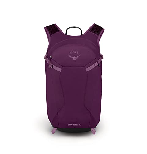 Osprey Sportlite 20L Unisex Hiking Backpack, Aubergine Purple