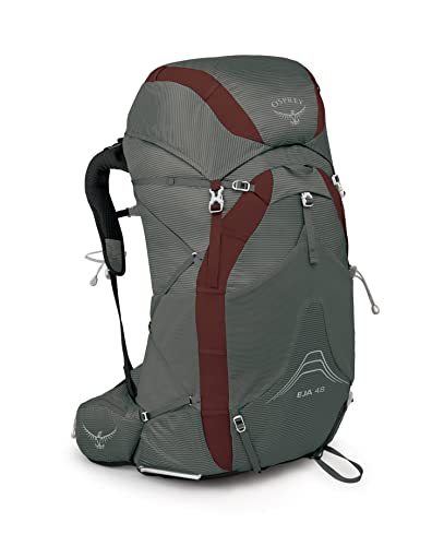 Osprey Eja 48L Women's Ultralight Backpacking Backpack, Cloud Grey, WXS/S