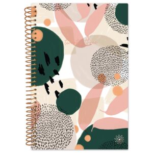 bloom daily planners 2023 pocket planner - 4” x 6” - (january 2023 - december 2023) - mini weekly/monthly agenda organizer & calendar book - green modern abstract