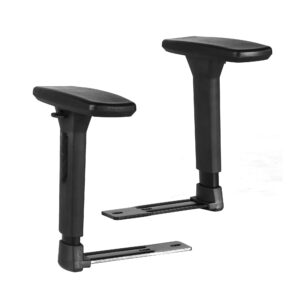 3d adjustable t-arms armrest pair upright bracket replacement parts fits most office gaming chairs