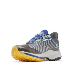 Columbia Women's Montrail Trinity Ag, Grey Ice/Spring Blue, 7