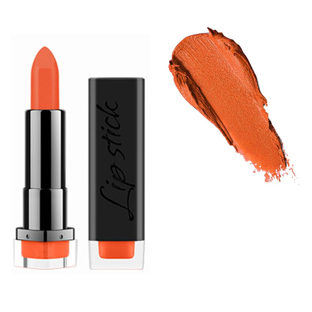 Kilshye Matte Lipstick Hight Pigment Lipsticks Long Lasting Lip Stick Waterproof Lips Gloss Cream Lipgloss Makeup for Women and Girls Pack of 1 (I- Orange 14)