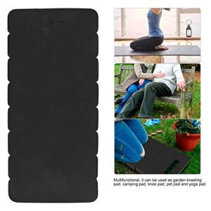 Binyalir Garden Knee Pads, EVA Waterproof Durable Kneeling Pad with Handle for Gardening for Gardening Working(Black)