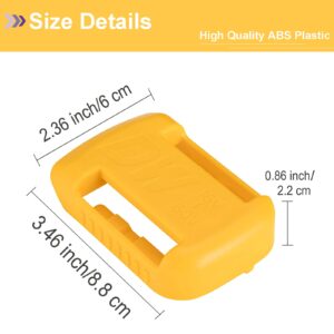 NA Battery Mount Holder for Dewalt 20V 60V Battery Dock Holder Fit for DeWalt Battery Power Tools, 5 Pack (No Battery)