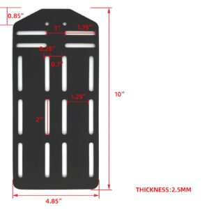 2 Pcs King Bed Headboard Attachment Bracket Modification Plate，Bed Frame Brackets Adapter Headboard Attachment Bracket Fit for Headboard Extra Heavy Duty