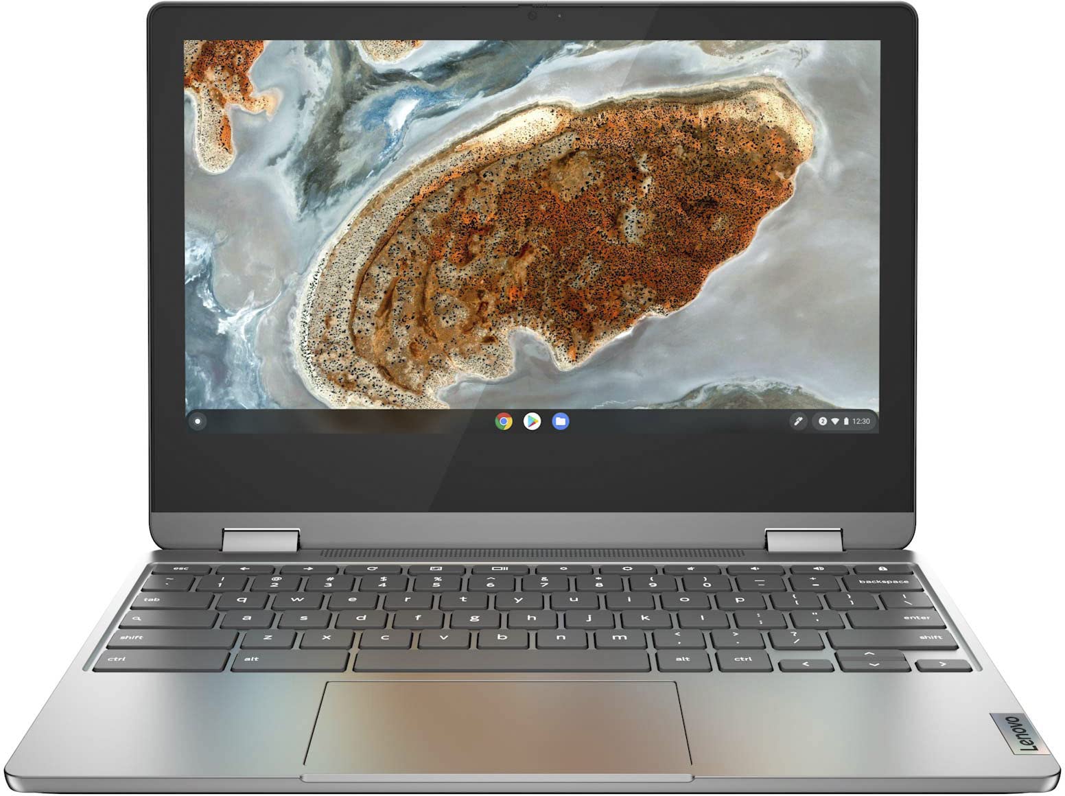 Lenovo 2021 Newest Flex 3 11.6" HD Touchscreen 2-in-1 Convertible Chromebook Laptop, 8-Core MediaTek MT8183 CPU, 4GB Memory, 32GB eMMC, WiFi 5, Chrome OS, Arctic Grey, w/GM Accessories