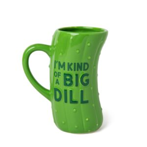 BigMouth Pickle Mug, Green, Large