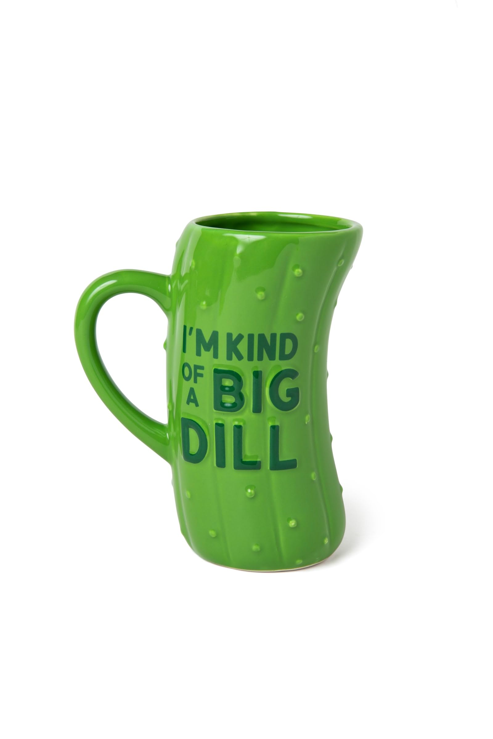 BigMouth Pickle Mug, Green, Large