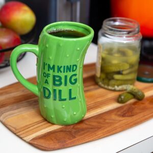 BigMouth Pickle Mug, Green, Large