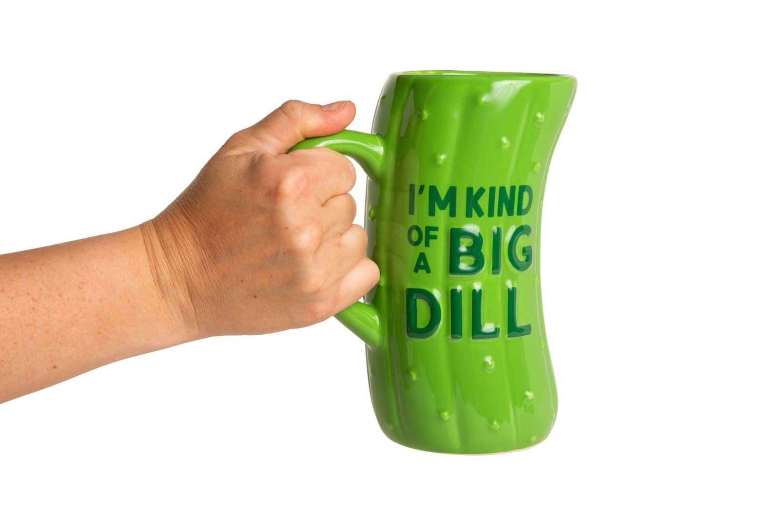 BigMouth Pickle Mug, Green, Large