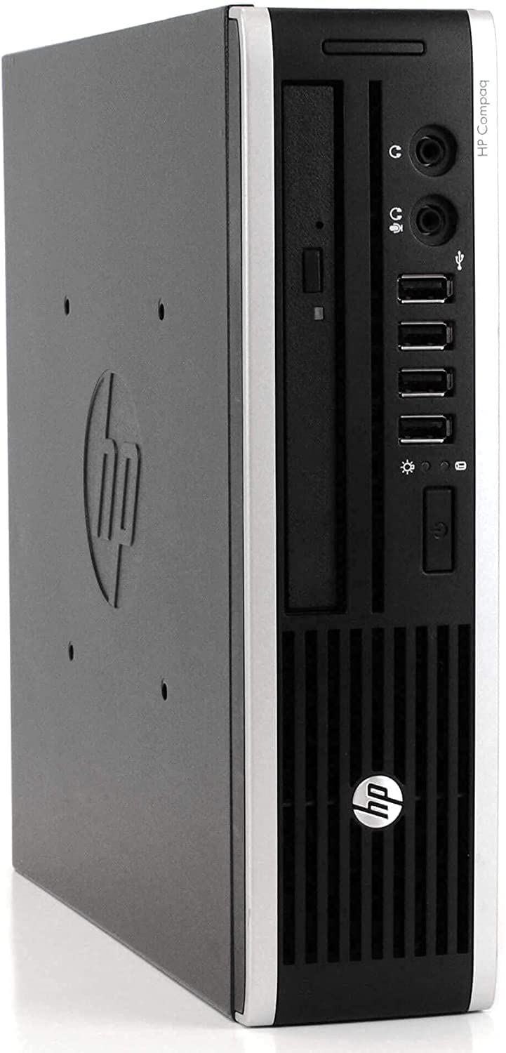 Hp EliteDesk 8200 USFF Desktop Computer (Intel i7-2600S 2.8GHz, 8GB RAM, 240GB SSD,WiFi& Bluetooth Adapter, HDMI Adapter, Windows 10 Pro 64-bit)(Renewed)