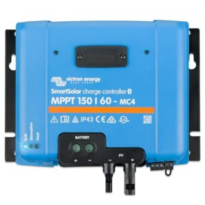 victron energy smartsolar mppt mc4 150v 60 amp 12/24/36/48-volt solar charge controller (bluetooth)