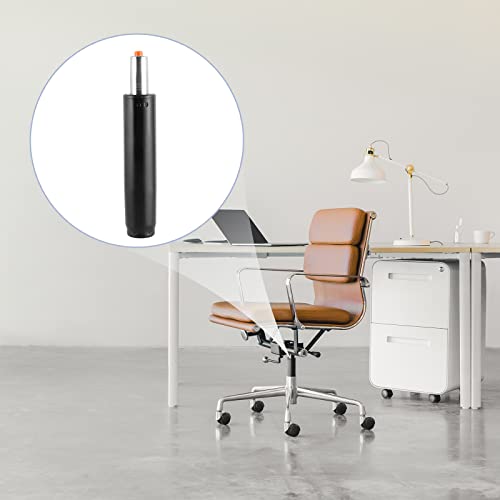 MYFULLY Office Chair Cylinder Replacement | Chair Gas Lift Cylinder 5 inch Long Extension Stroke Adjust Universal Size Lift Cylinder Fits Most Executive Chair Swivel Chair Black