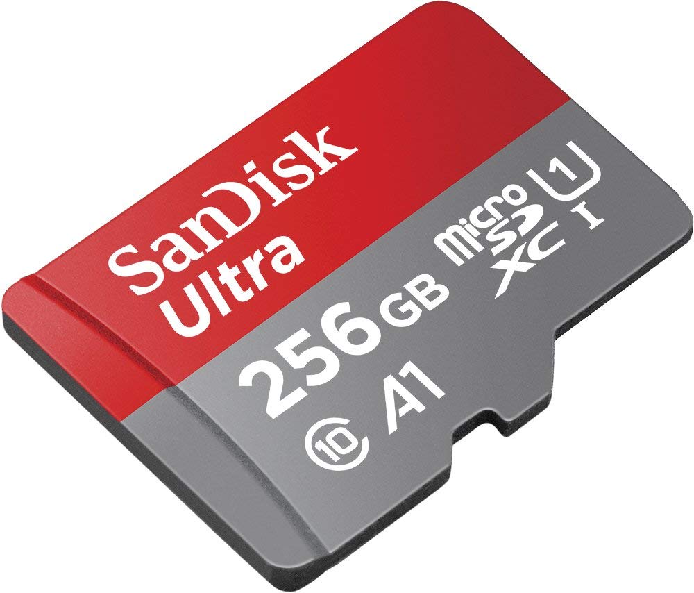 SanDisk Ultra Memory Card 256GB MicroSD for Nintendo Switch OLED Model Gaming System (SDSQUA4-256G-GN6MN) U1 UHS-I Class 10 Bundle with (1) Everything But Stromboli SD & MicroSDXC Card Reader