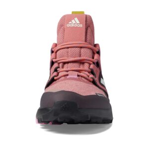 adidas Women's Terrex Trailmaker Gore-TEX Trail Running Shoe, Wonder Red/Linen Green/Shadow Maroon, 6