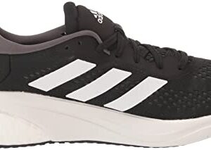 adidas Men's Supernova 2 Running Shoe, Black/White/Grey, 10