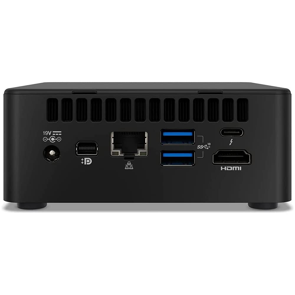 Intel NUC BXNUC9i5QNX1 Home & Business Mini Desktop i5-9300H 4-Core 2.40GHz, 16GB RAM, 128GB PCIe SSD, UHD 630, WiFi 6, BT 5.2, HDMI, USB 3.1, SD Card, Win 10P w/Hub