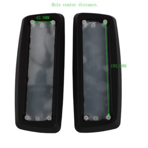 New Arm Pads Caps Replacement for Steelcase Think Office Home Chair 1 Pair Black