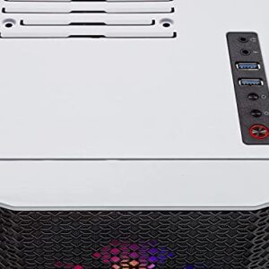 Skytech Gaming Skytech Blaze 3.0 Gaming PC Desktop – Intel i5-11400F, RX 6600, 1TB NVME, 16G DDR4 3200, 120mm AIO, AC Wi-Fi, Windows 10 Home 64-bit, White