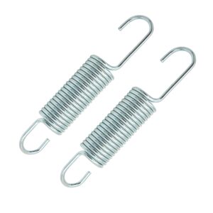 souldershop 3-5/8 inch replacement recliner chair mechanism furniture tension springs long neck style [3.46'' inside hook to hook] (pack of 2)