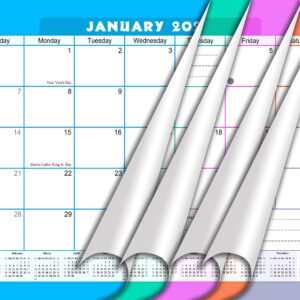 2024 Monthly Desktop/Wall Calendar/Planner - Habit Tracker - Daily, Weekly & Monthly Goal Motivational Habit Tracking Journal Inspirational - (Edition #07)