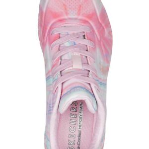 Skechers Women's UNO-Like Water Sneaker, Pink/Mulit, 8