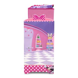 Delta Children Disney Minnie Mouse Deluxe 9 Bin Design and Store Toy Organizer, Greenguard Gold Certified