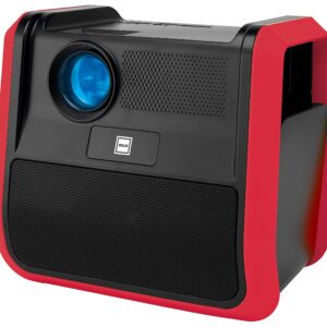 RCA - RPJ060 Portable Projector Home Theater Entertainment System, Long Lasting Battery - 2.5 Hours per Charge - Outdoor, Rechargeable, Speakers - Enjoy without any Cable on the go - Phone/Stick/PC